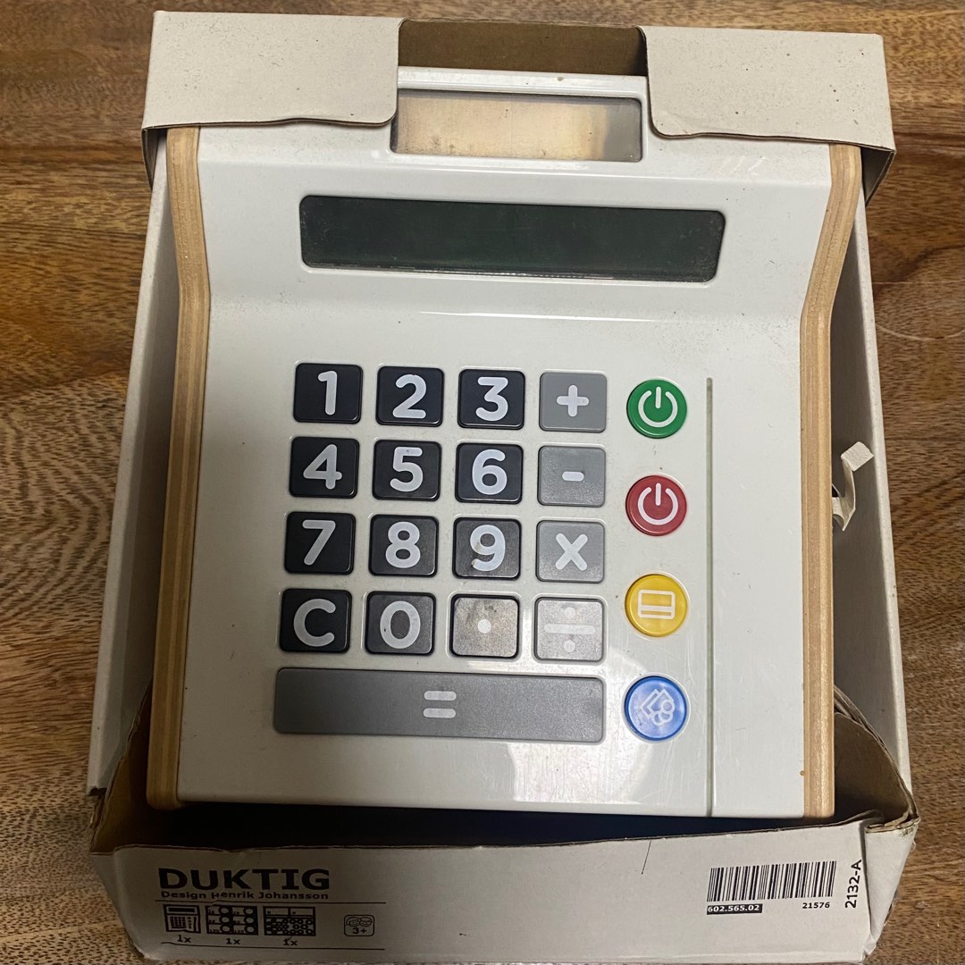 [DECLUTTERING SALE] Ikea Cashier Duktig Calculator, Hobbies & Toys ...