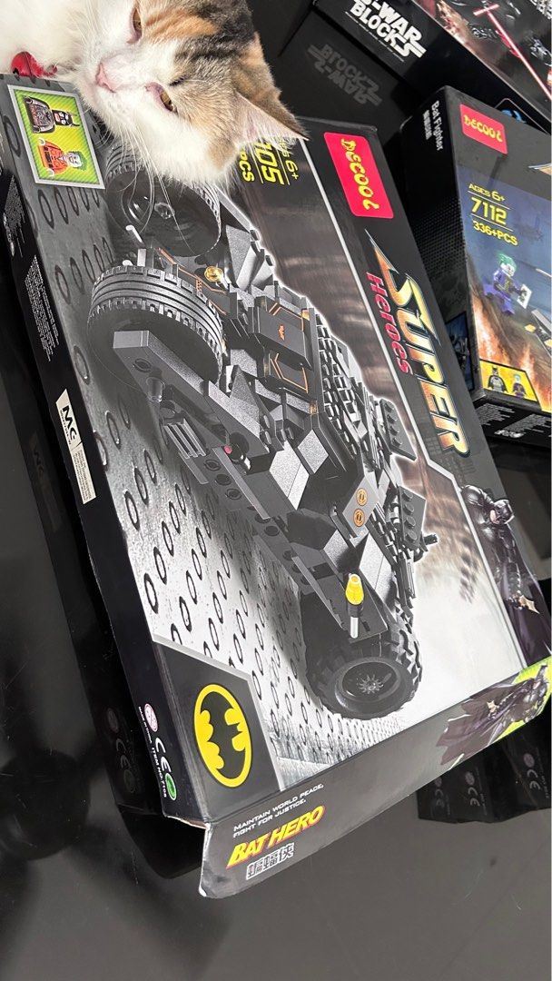 DECOOL 7105 The Tumbler Batmobile Batwing Joker Super Hero Compatible LEGO 7888, Hobbies & Toys ...