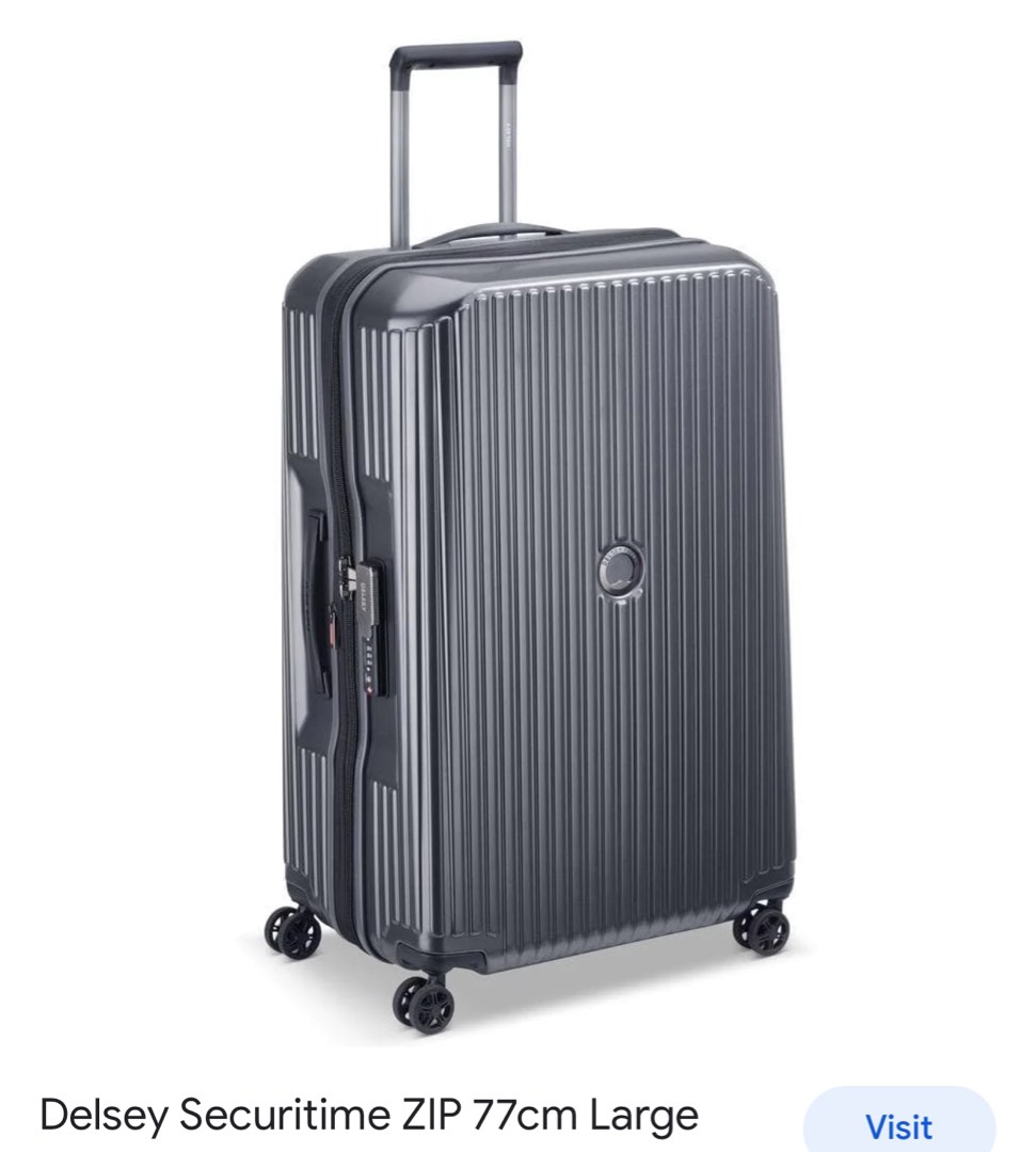 Delsey Securitime 2023 Large, Hobbies & Toys, Travel, Luggage on Carousell