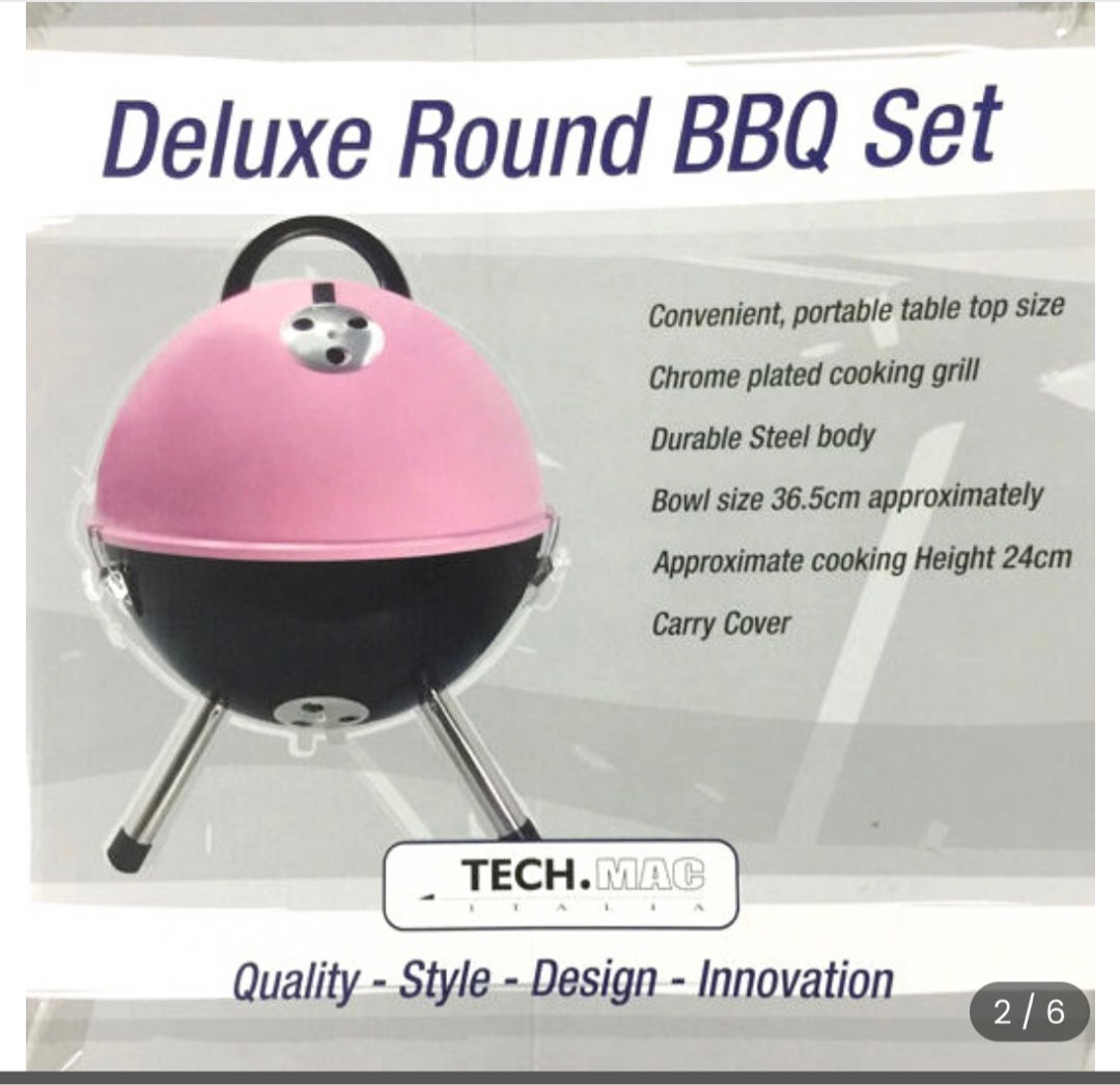 Deluxe round bbq set, TV & Home Appliances, Kitchen Appliances, BBQ ...
