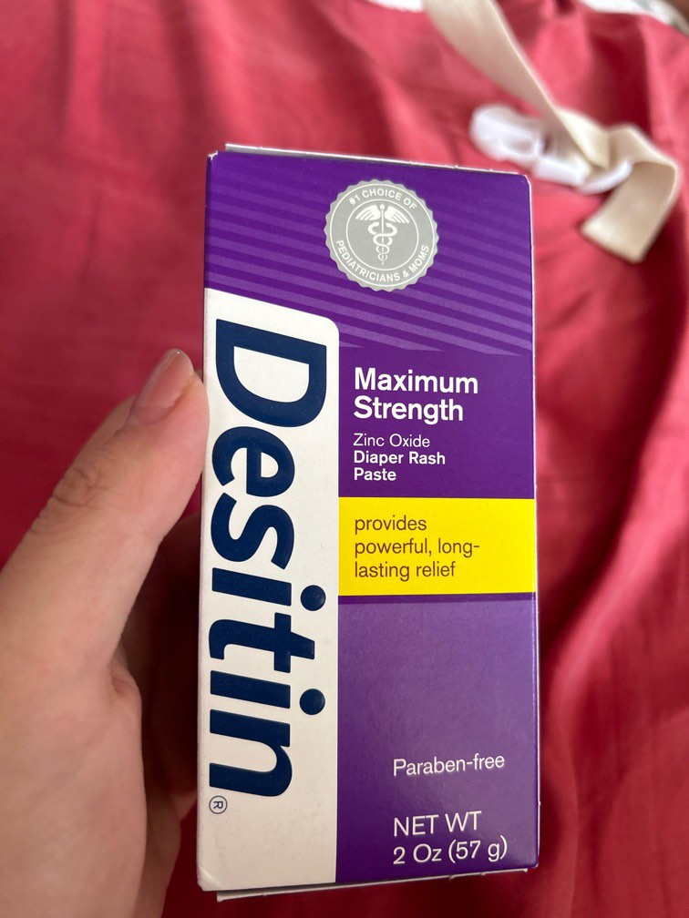 Desitin maximum strength diaper cream x 2, Babies & Kids, Bathing ...