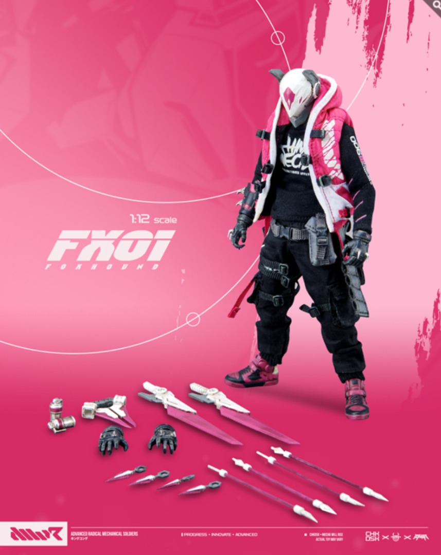 Devil Toys 1/12th Scale Collectible Figure Mecha Will Rise DXIII FX01 ...