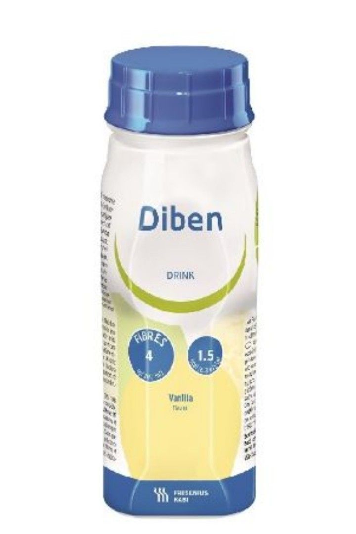 Diben Vanilla Milk 200ml x 11 bottles, Health & Nutrition, Health ...