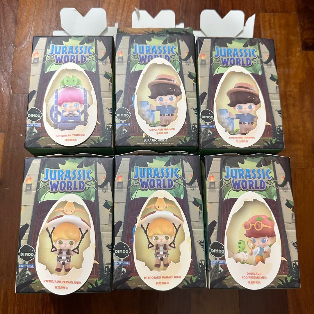 Dimoo Jurassic World, Hobbies & Toys, Toys & Games on Carousell