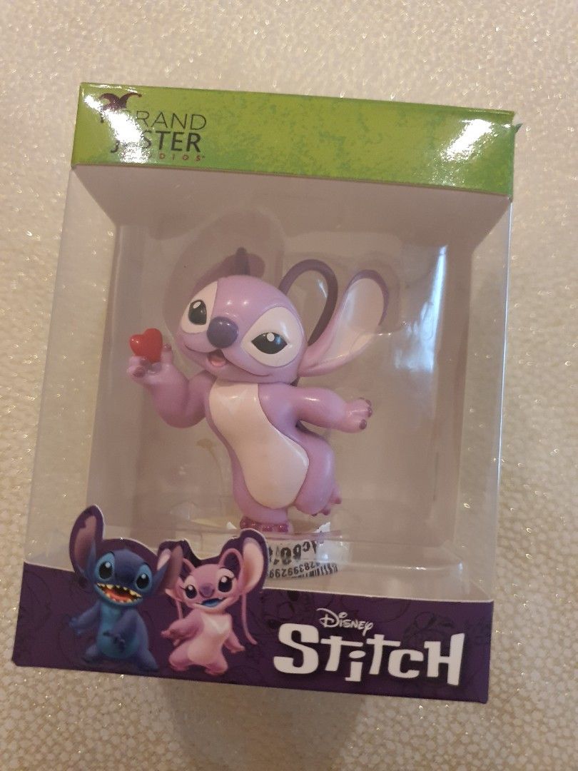 Disney Stitch Angel with heart figurine, Hobbies & Toys, Memorabilia ...