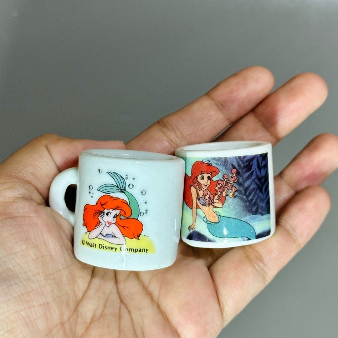 Disney The Little Mermaid Ariel Mini Mug Collection by Yujin 3cm - Php ...