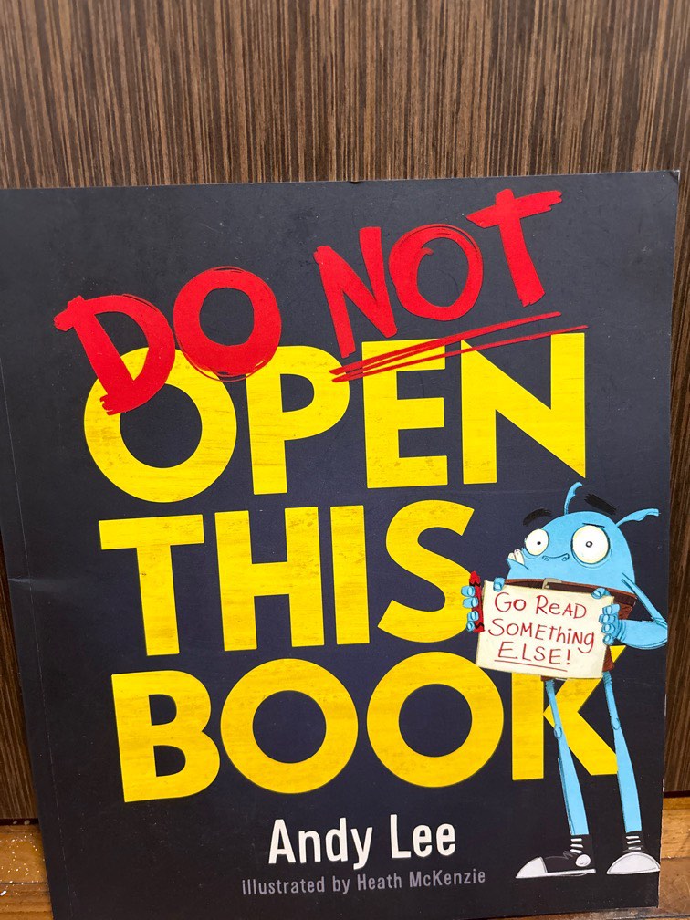 Do not open this book, Hobbies & Toys, Books & Magazines, Children's ...