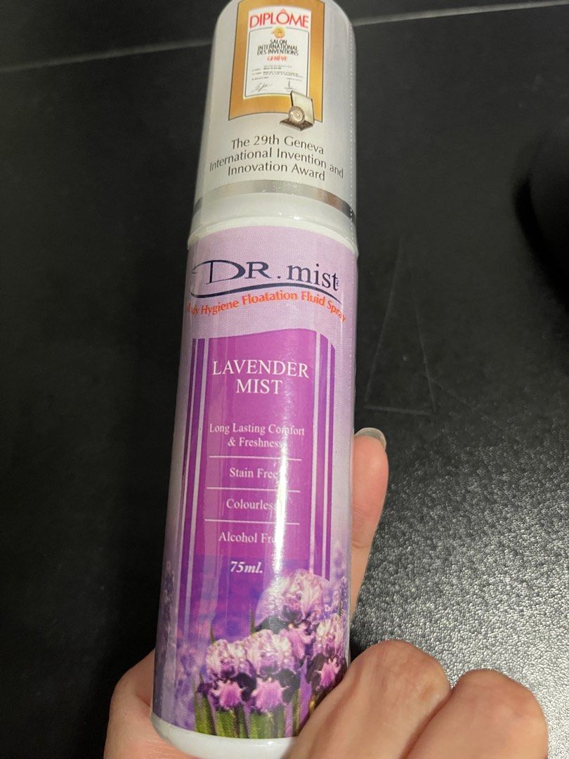 Dr Mist Body Hygiene Floatation Fluid Spray Lavender Mist, Beauty ...