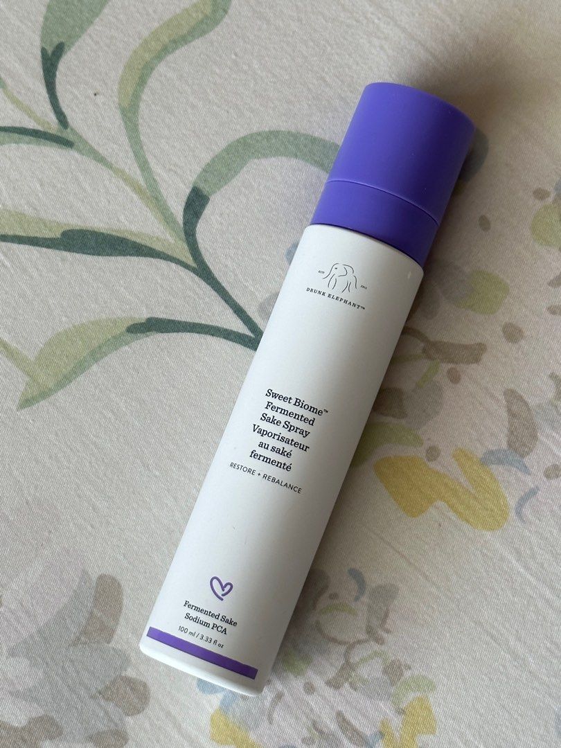 Drunk elephant sweet biome fermented sake spray, Beauty & Personal Care ...