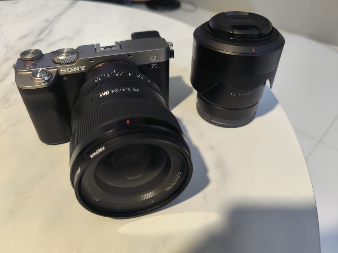 DSLR sony a7c, Photography, Cameras on Carousell