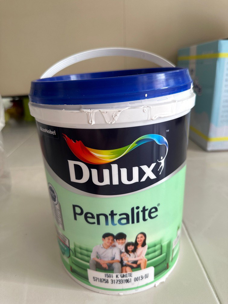 Dulux Pentalite Paint (Pure white), Furniture & Home Living, Home ...