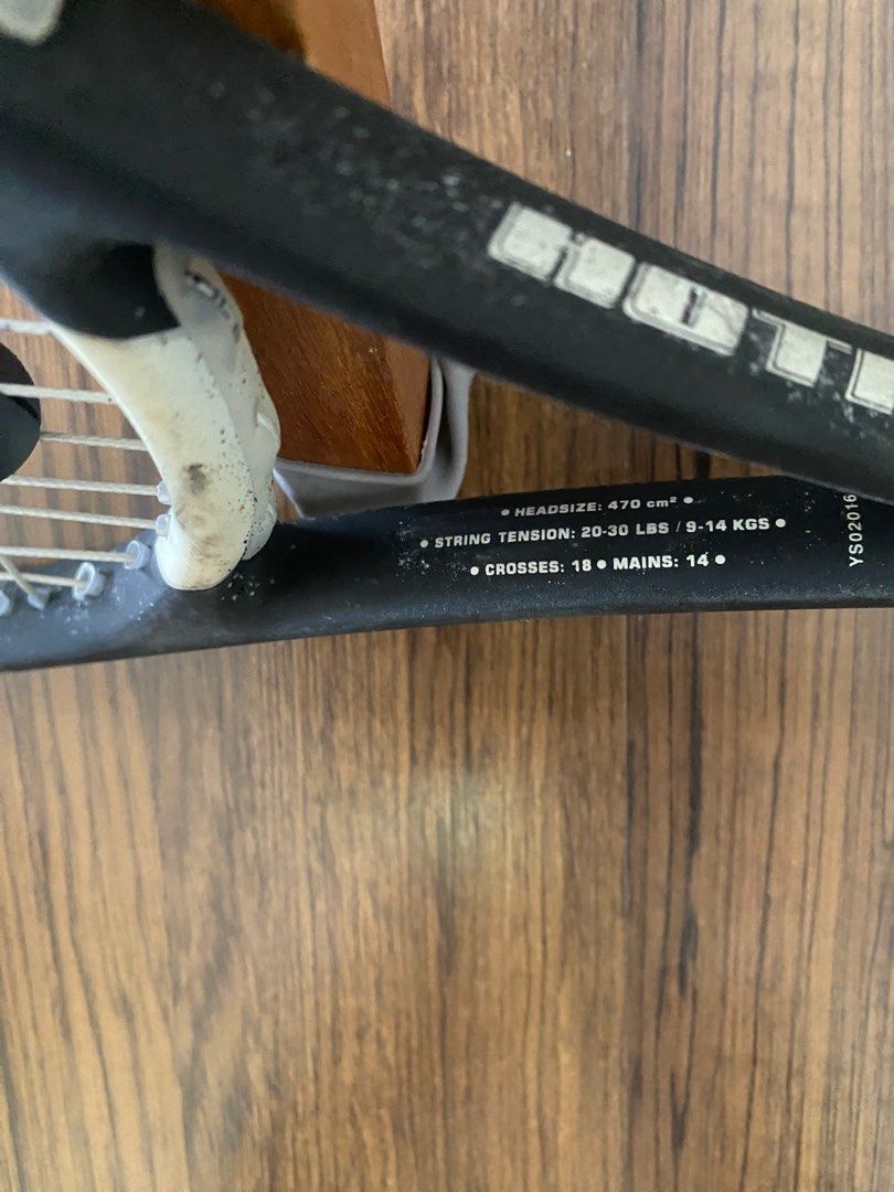 Dunlop Hotmelt Titanium Squash Racket, Sports Equipment, Sports & Games ...