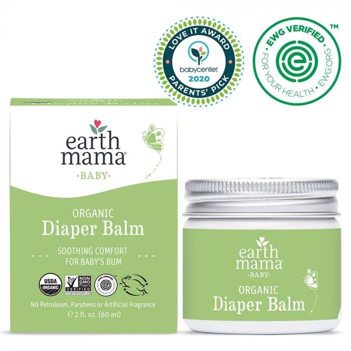 Earth Mama Organic Diaper Balm, Babies & Kids, Bathing & Changing ...