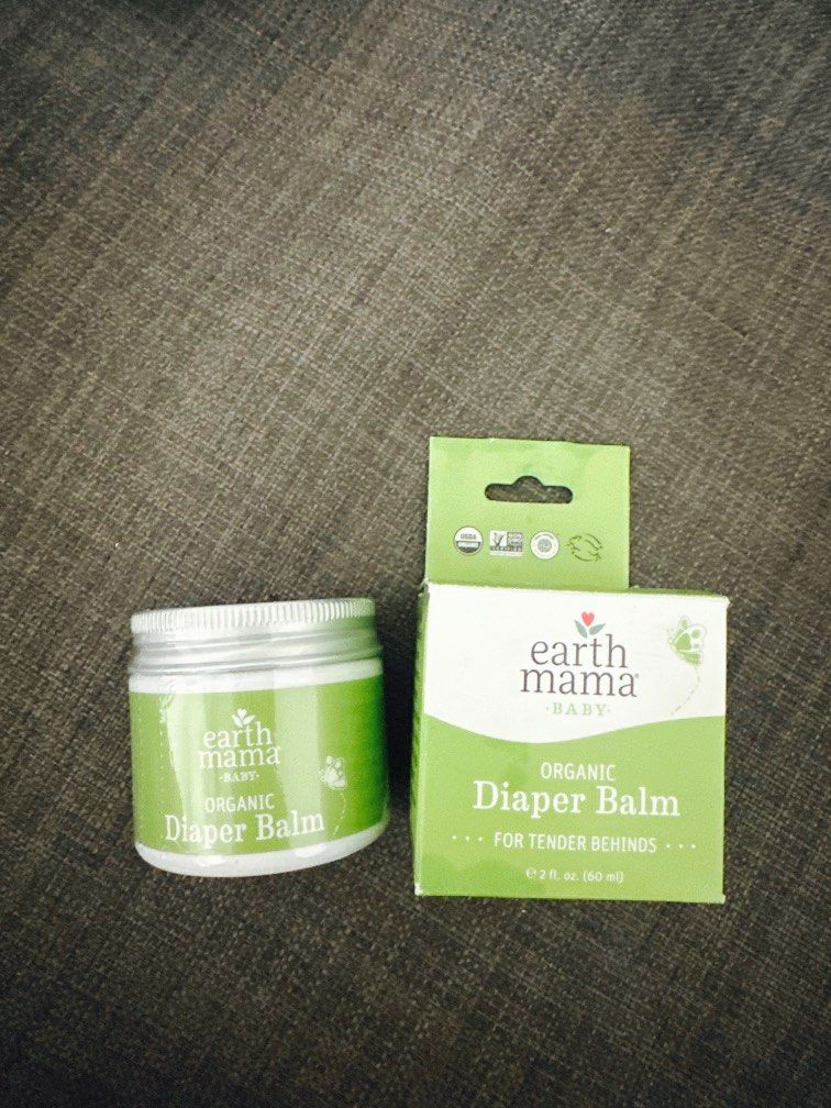Earth Mama Organic Diaper Balm, Babies & Kids, Bathing & Changing ...