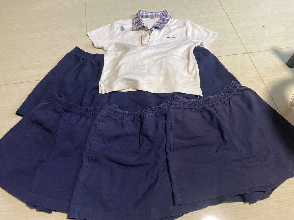 E-bridge School Uniform Sizes 4-5, Babies & Kids, Babies & Kids Fashion ...