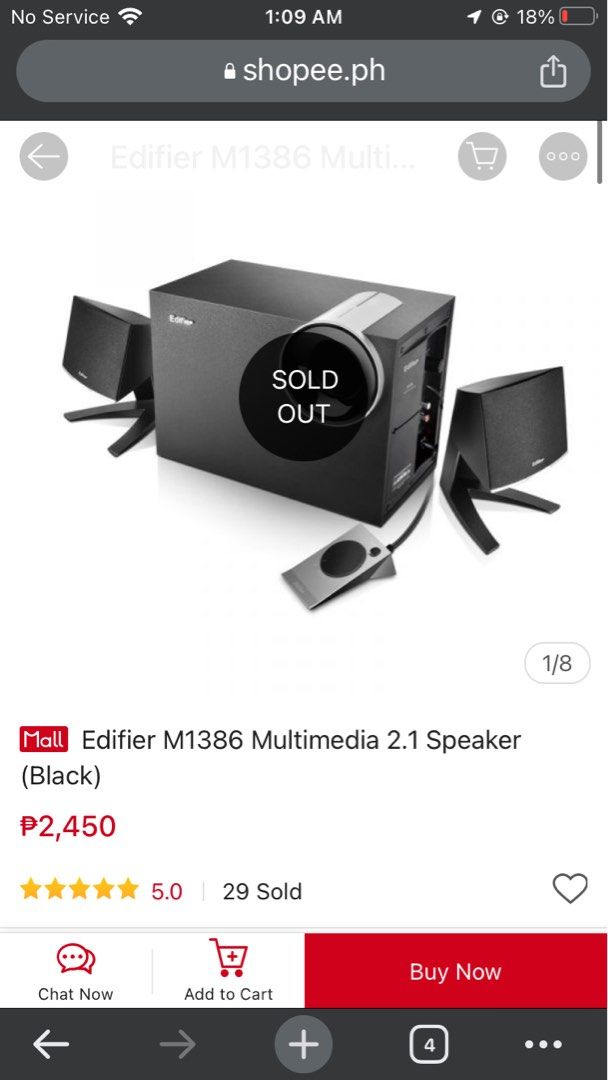 Edifier M1386 Speaker, Audio, Soundbars, Speakers & Amplifiers on Carousell