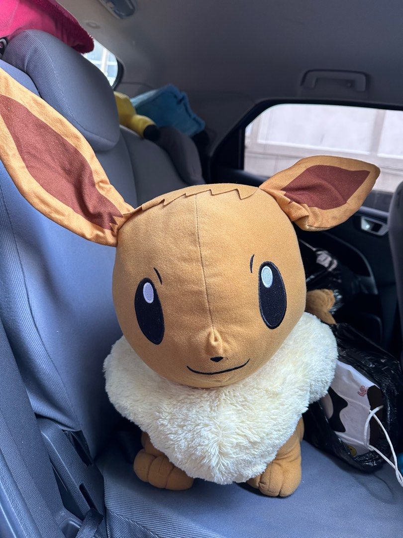 Eevee Life Size plush and bagpack for sale!!, Hobbies & Toys, Toys ...