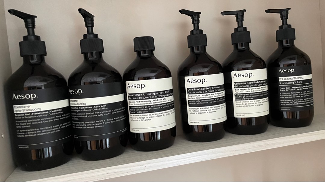 Empty Aesop Bottles, Beauty & Personal Care, Bath & Body, Bath on Carousell