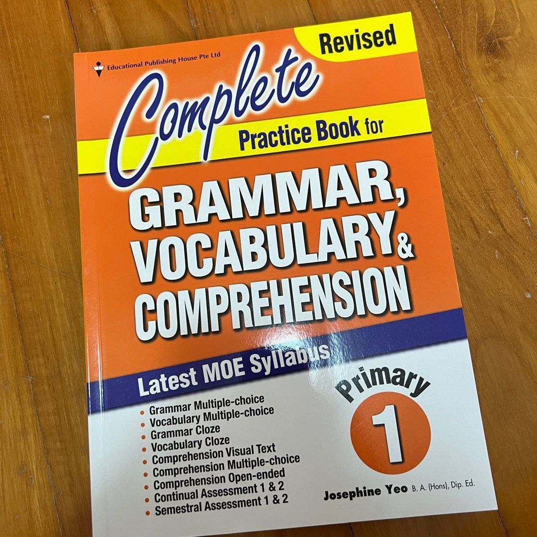 English Assessment Book - Grammar, Vocabulary & Comprehension (P1 ...