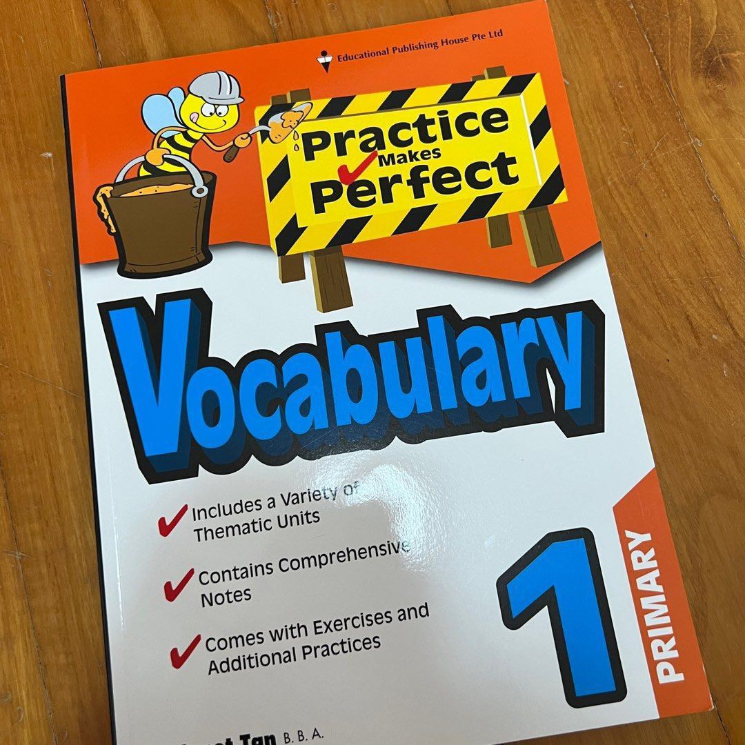 English Assessment Book - Vocabulary (P1/Primary 1), Hobbies & Toys ...