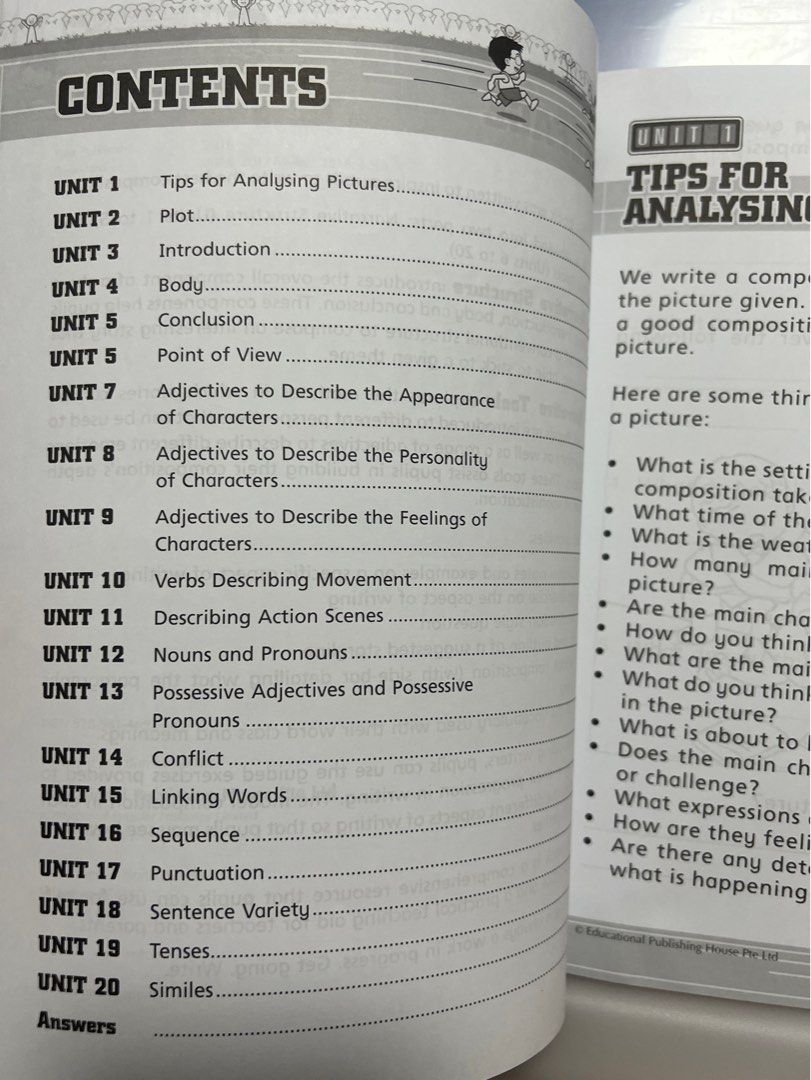 English Composition Writing (P1/Primary 1), Hobbies & Toys, Books ...