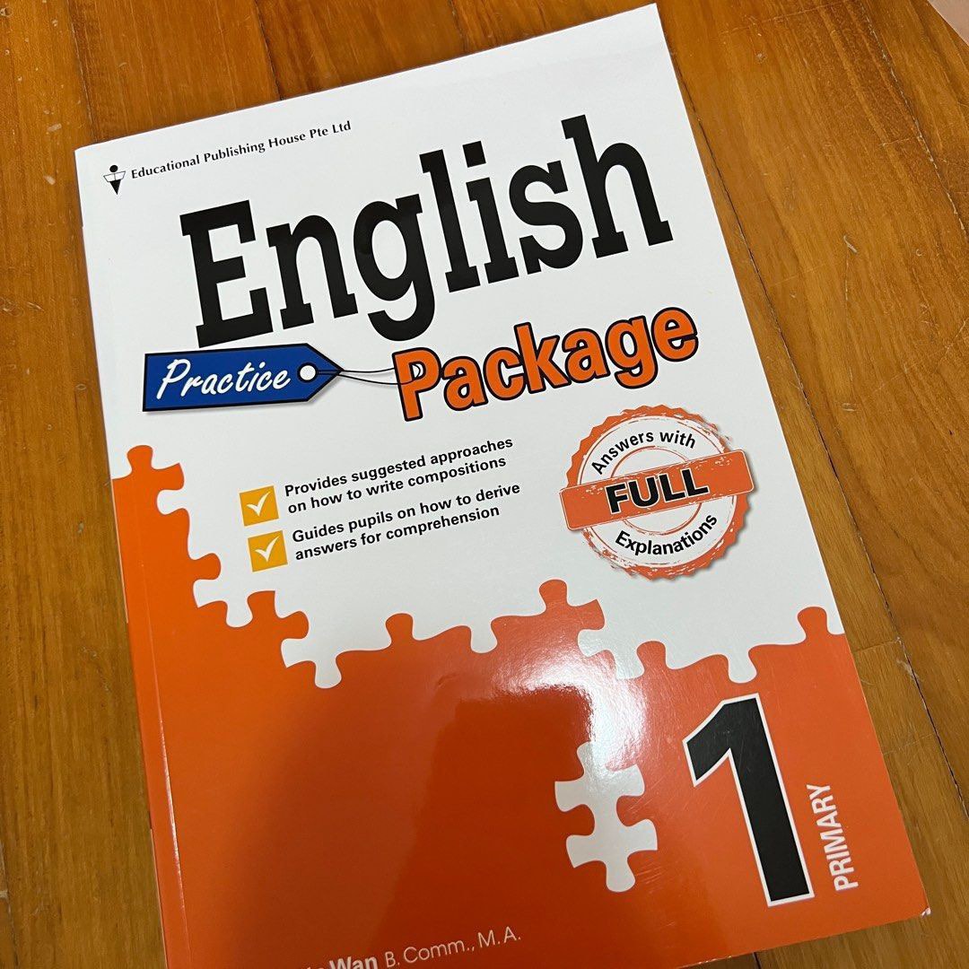 English Practice Package (P1/Primary 1), Hobbies & Toys, Books ...