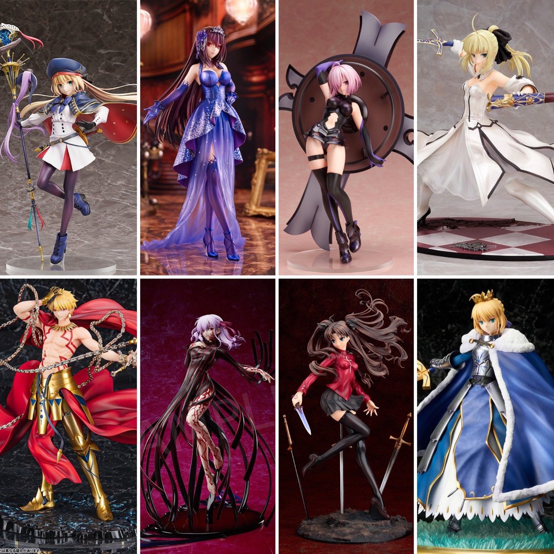 FGO/ FSN - Fate / grand order | fate / stay night figures - 1/7 ...