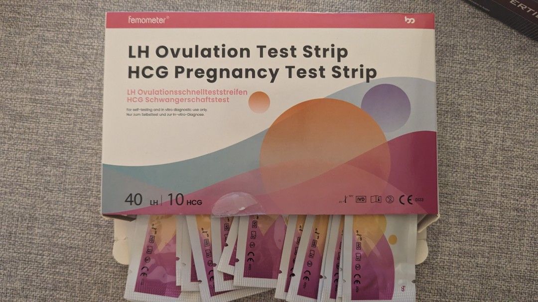femometer LH Ovulation HCG pregnancy test, Babies & Kids, Maternity ...
