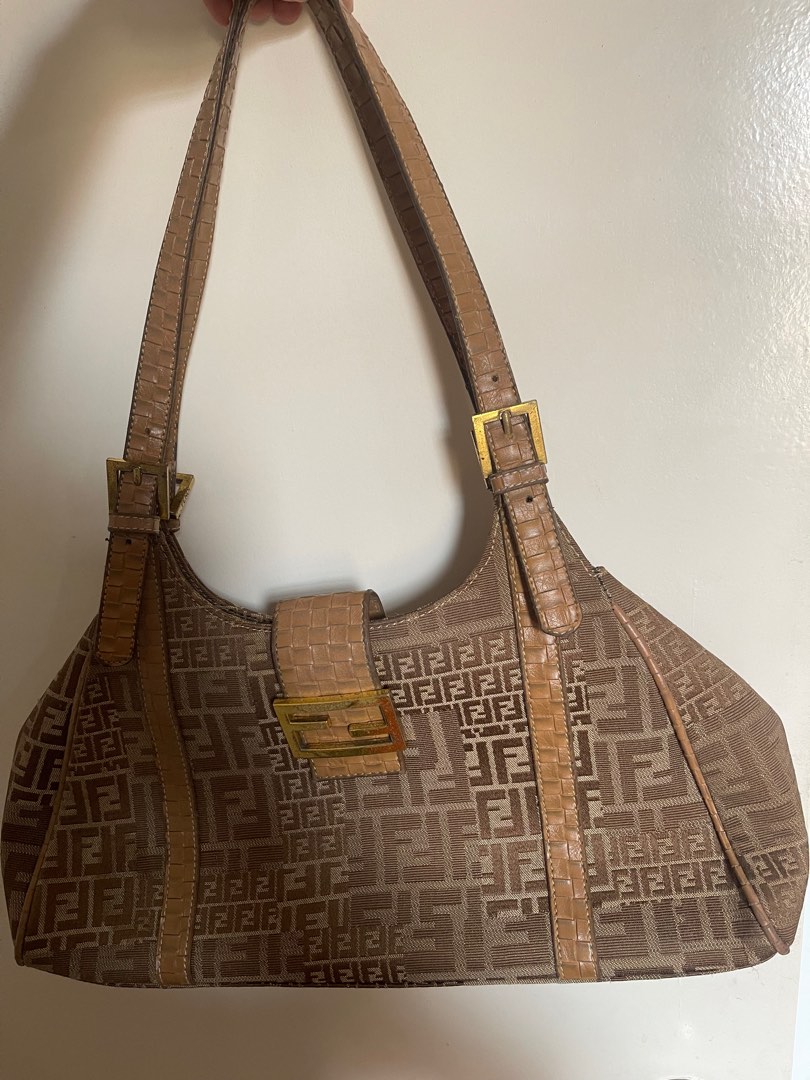 Fendi shoulder bag, Luxury, Bags & Wallets on Carousell