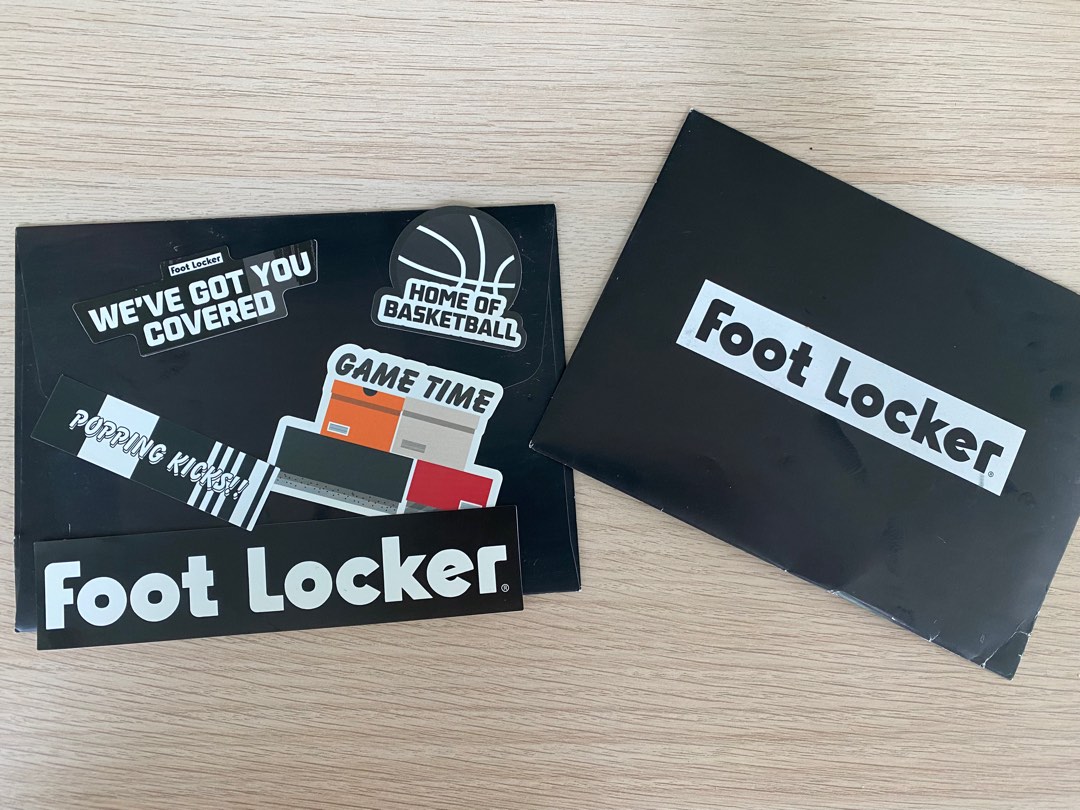 Foot Locker 5-sticker set (2 sets), Hobbies & Toys, Stationery & Craft ...