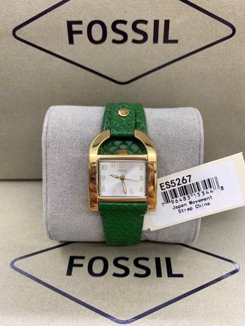 Fossil harwell three hand leather watch, Women's Fashion, Watches ...