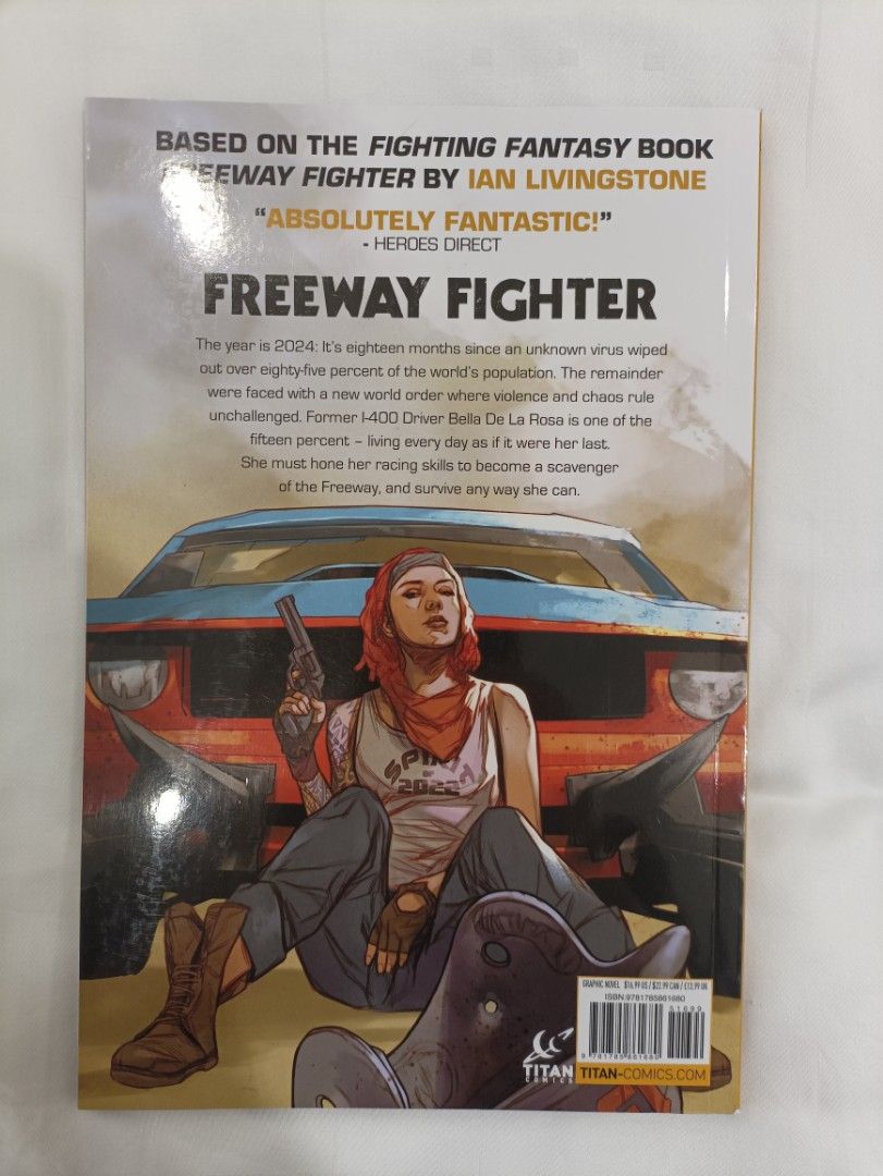 Freeway Fighter Fighting Fantasy, NOT gamebook, is a comic, Hobbies ...