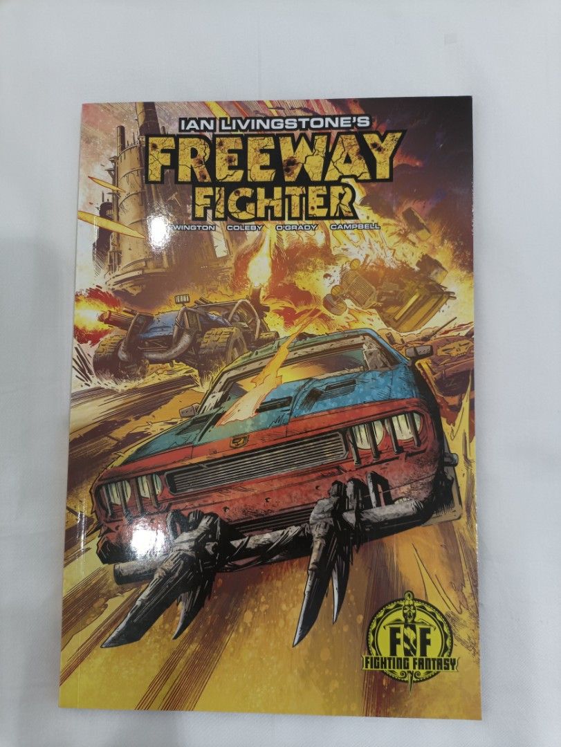 Freeway Fighter Fighting Fantasy, NOT gamebook, is a comic, Hobbies ...