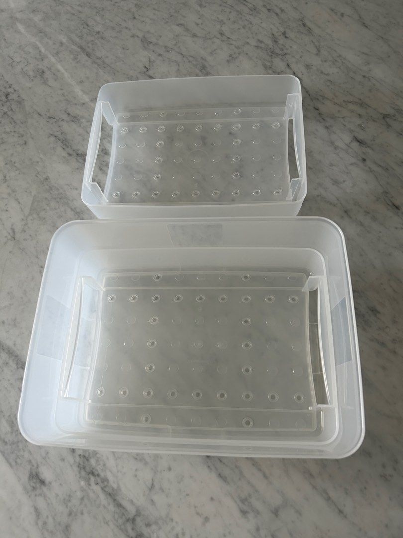 Tupperware Freezermate Large III with divider 5.6L (1), Furniture ...