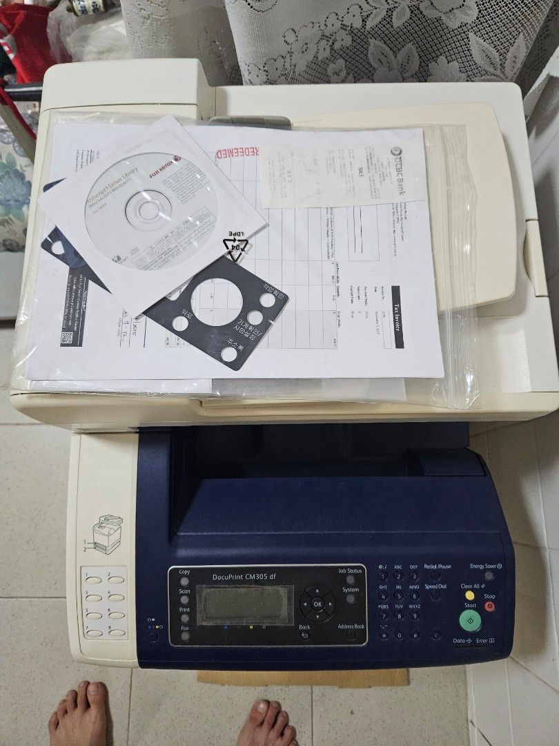 Fuji Xerox DocuPrint CM305 df, Computers & Tech, Printers, Scanners ...