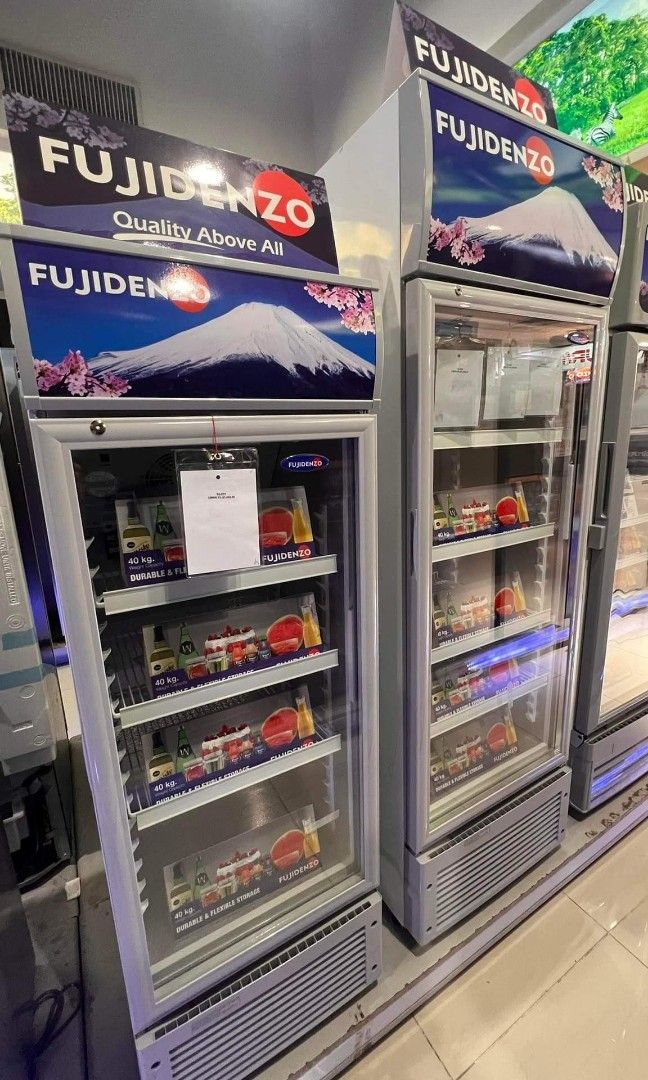 FUJIDENZO UPRIGHT CHILLER , NON INVERTER AND INVERTER TYPE (SINGLE,TWO ...