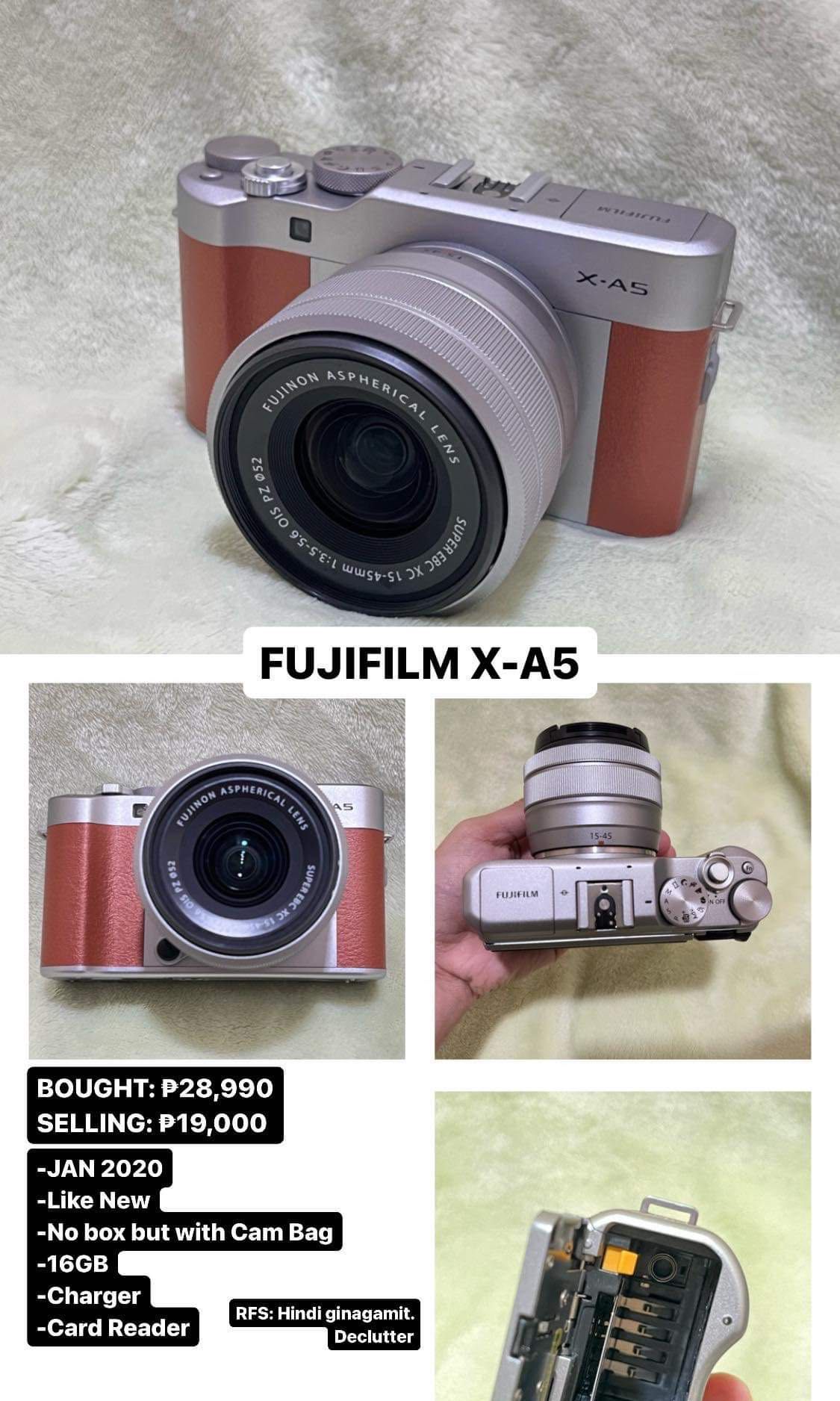 Fujifilm xa5, Photography, Cameras on Carousell