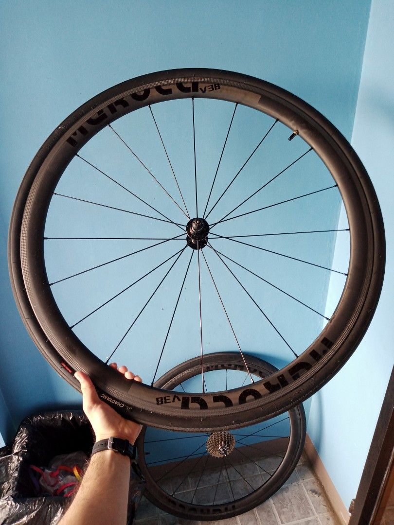 Full Carbon Wheelset 700c, Sports Equipment, Bicycles & Parts, Bicycles ...