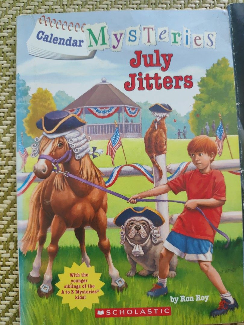 Full Ron Roy calendar mysteries series ALL 12, 興趣及遊戲, 書本 & 文具, 小說 & 故事書 ...