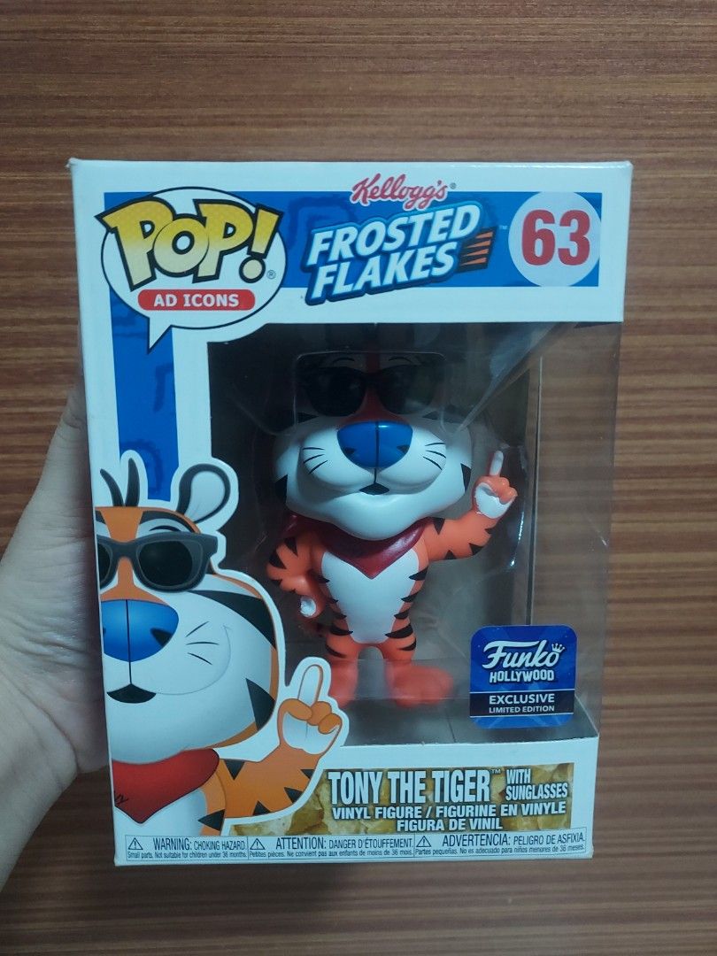 Funko Tony Tiger With Sunglasses Hollywood, Hobbies & Toys, Toys ...