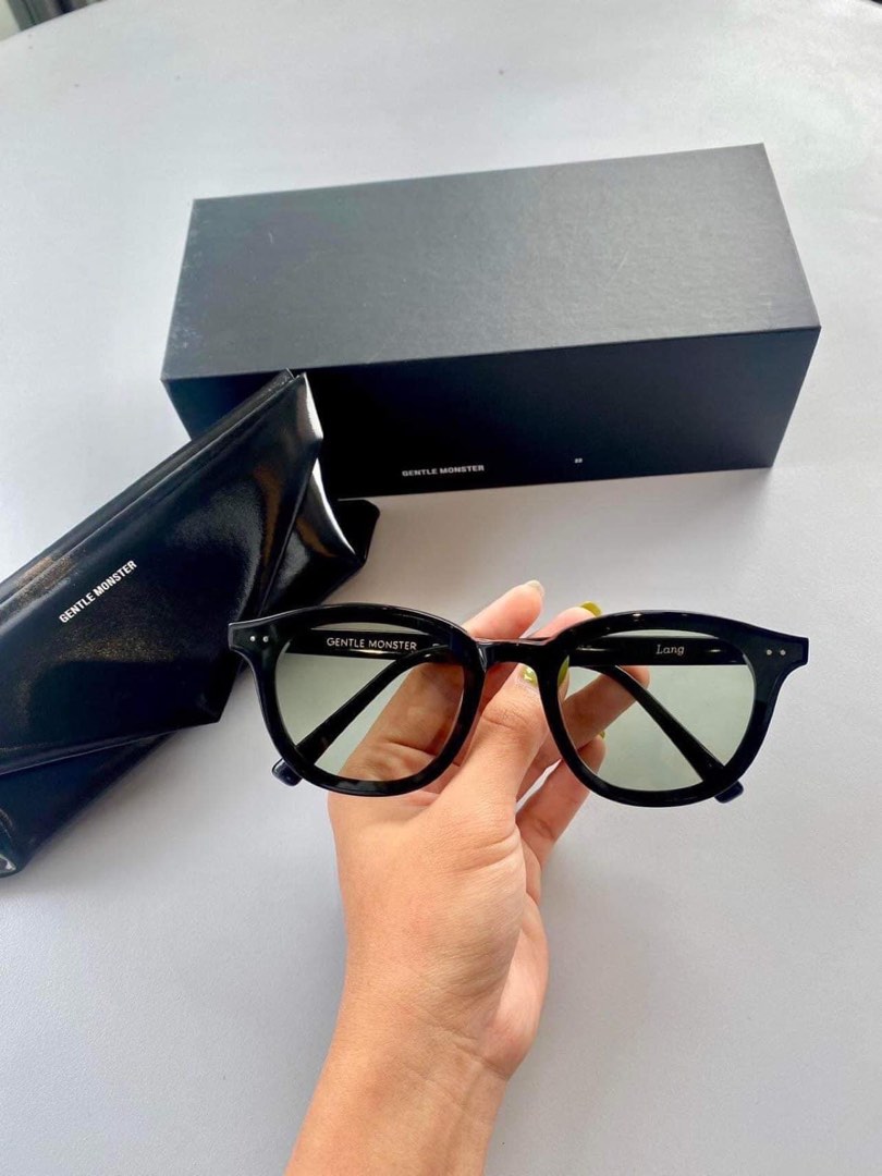 Gentle Monster Lang 01(K) Sunglass with Box Set, Men's Fashion, Watches ...