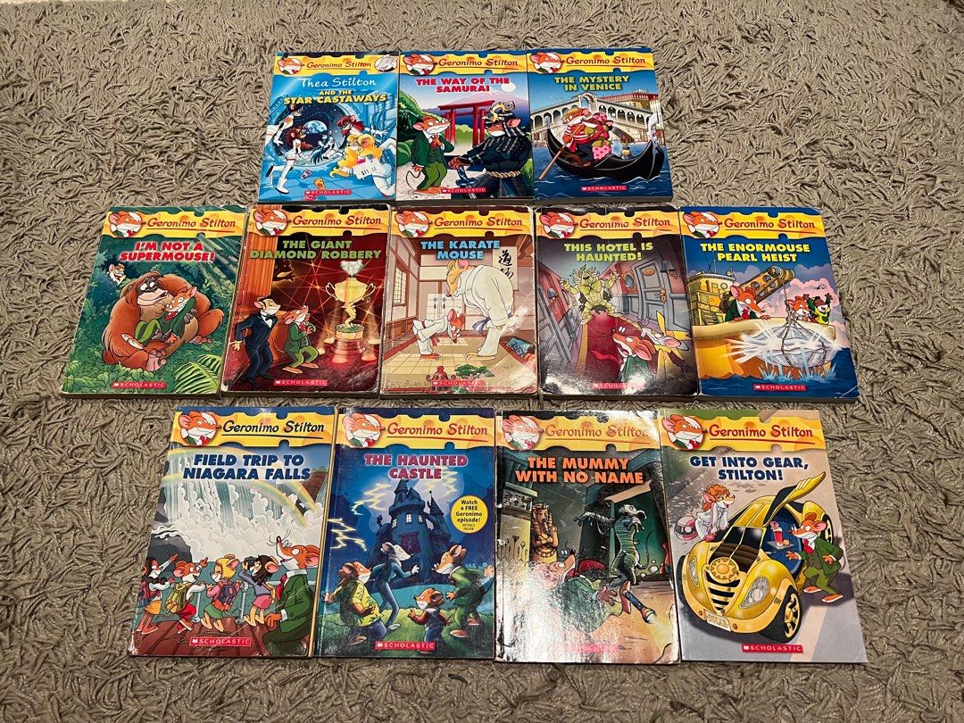 Geronimo Stilton, Big Nate Storybooks, Hobbies & Toys, Books ...