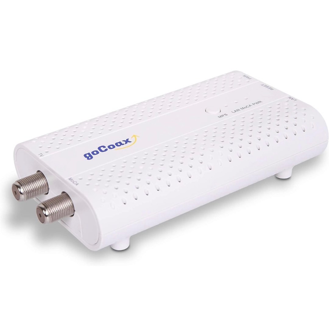 goCoax MoCA 2.5 Adapter for Ethernet Over Coax, Computers & Tech, Parts ...