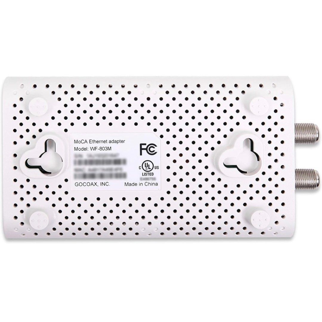 goCoax MoCA 2.5 Adapter for Ethernet Over Coax, Computers & Tech, Parts ...