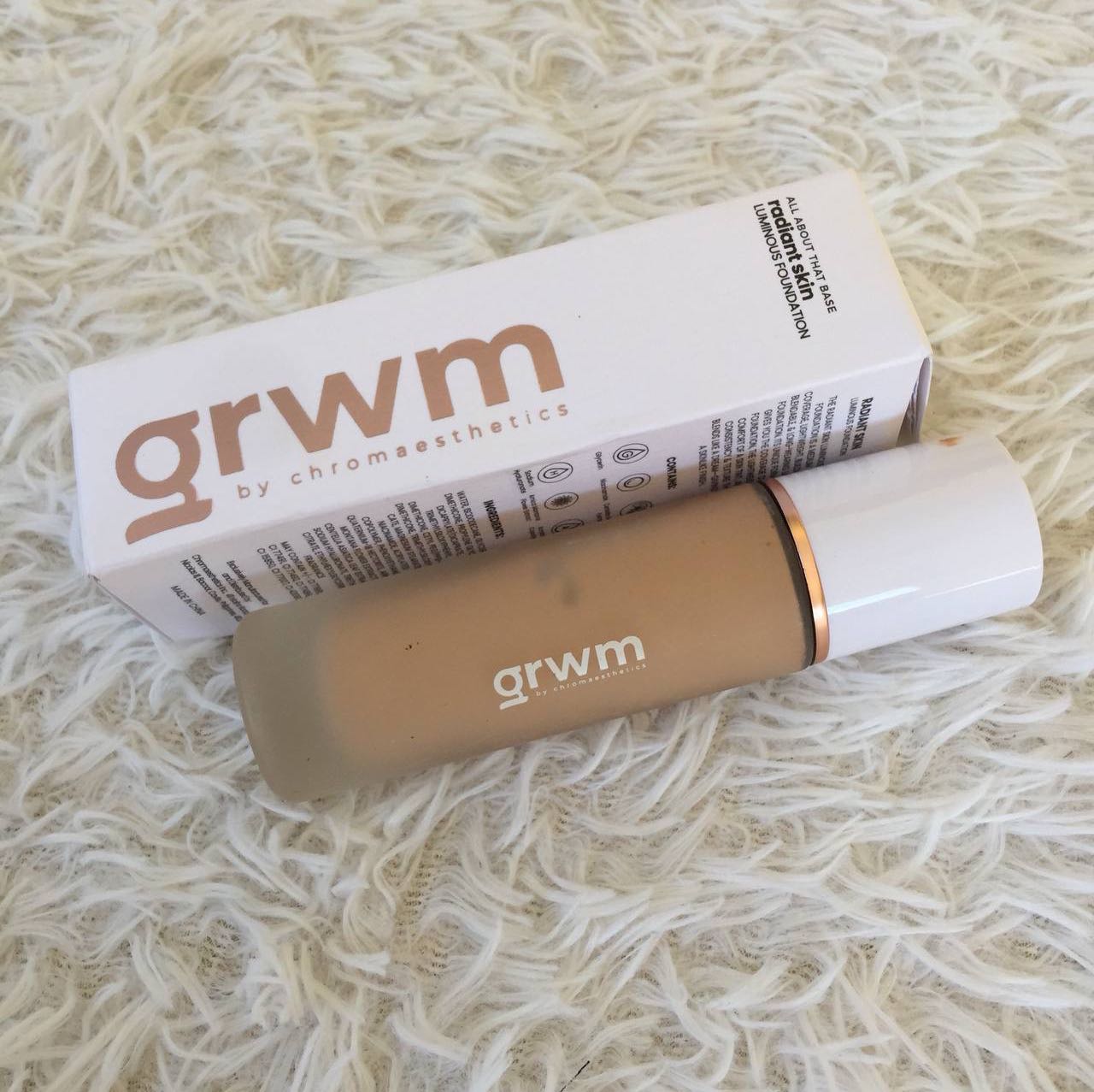 GRWM Radiant Skin Luminous Foundation, Beauty & Personal Care, Face, Makeup on Carousell