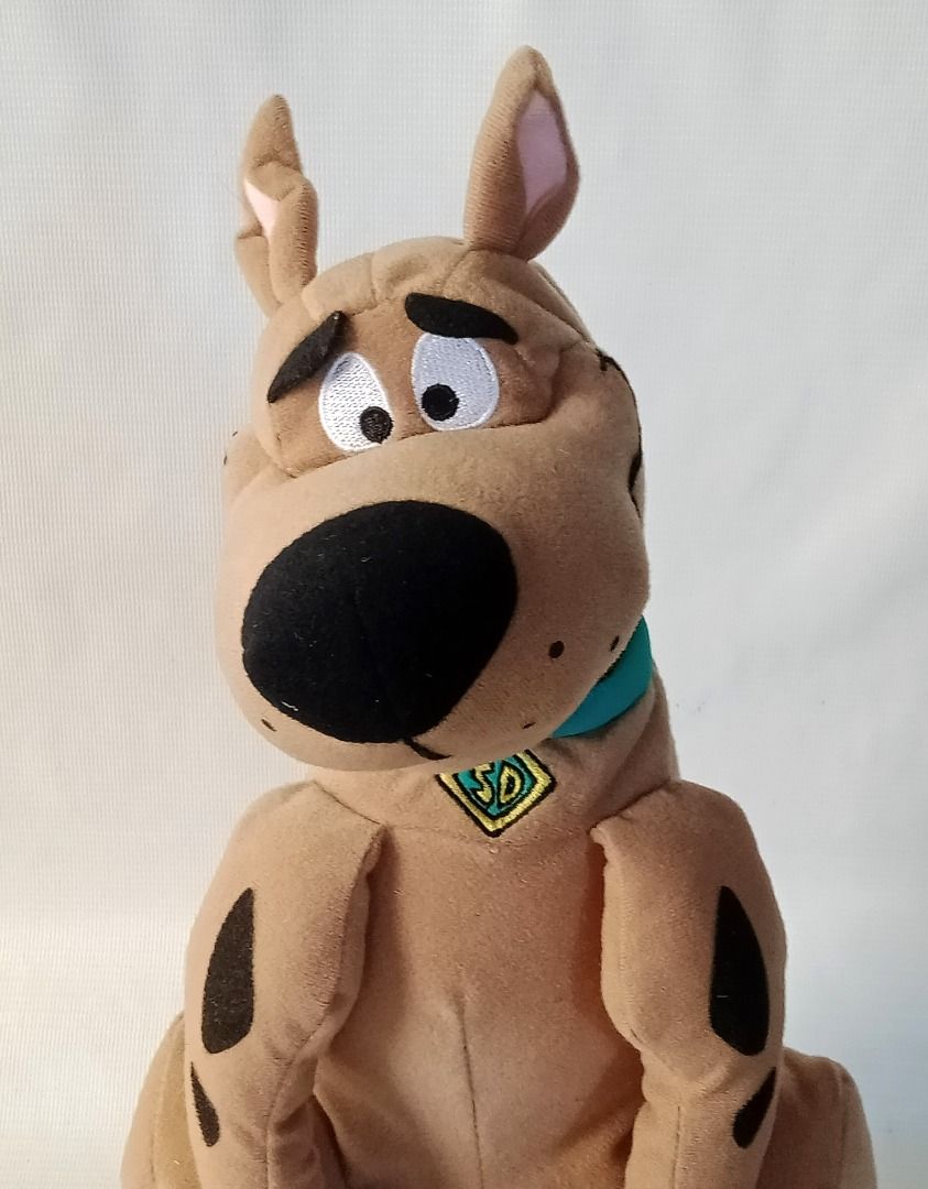 Hanna Barbera Big Scooby Doo on Spring Plush Toy As Is Not Working ...