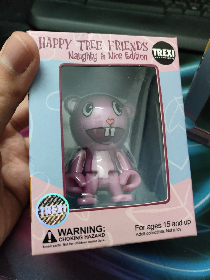 Happy Tree Friends Trexi Naughty & Nice Edition figures, Hobbies & Toys ...