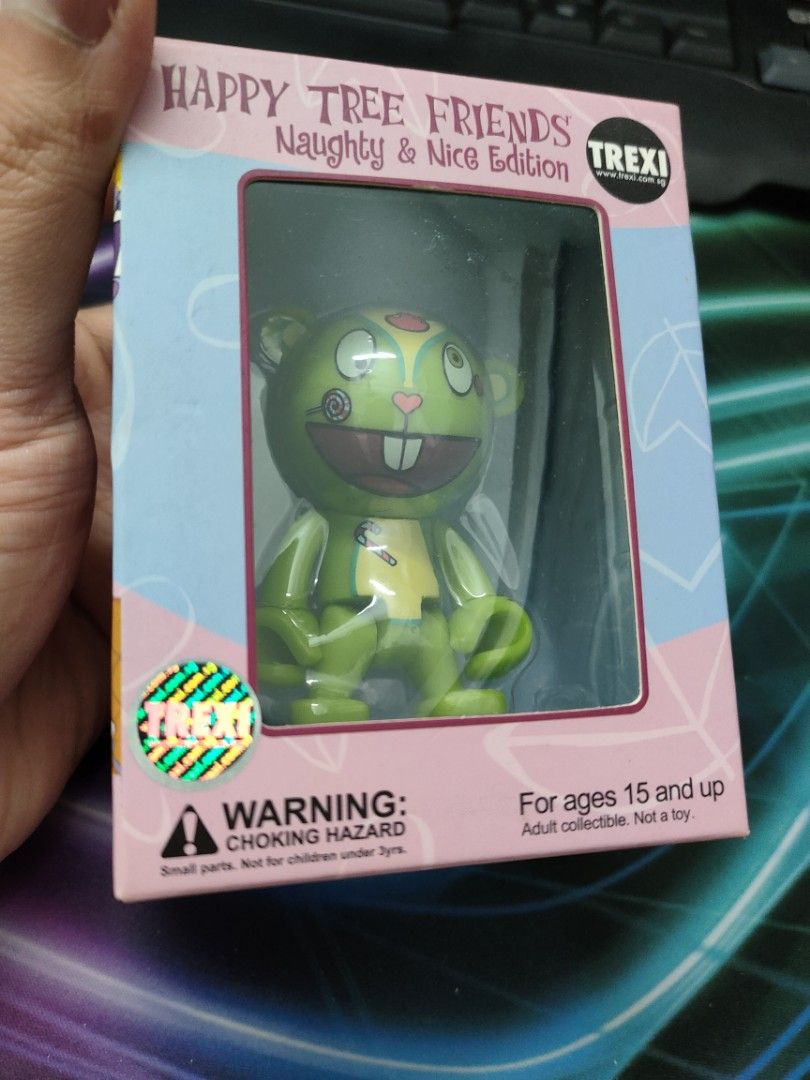 Happy Tree Friends Trexi Naughty & Nice Edition figures, Hobbies & Toys ...