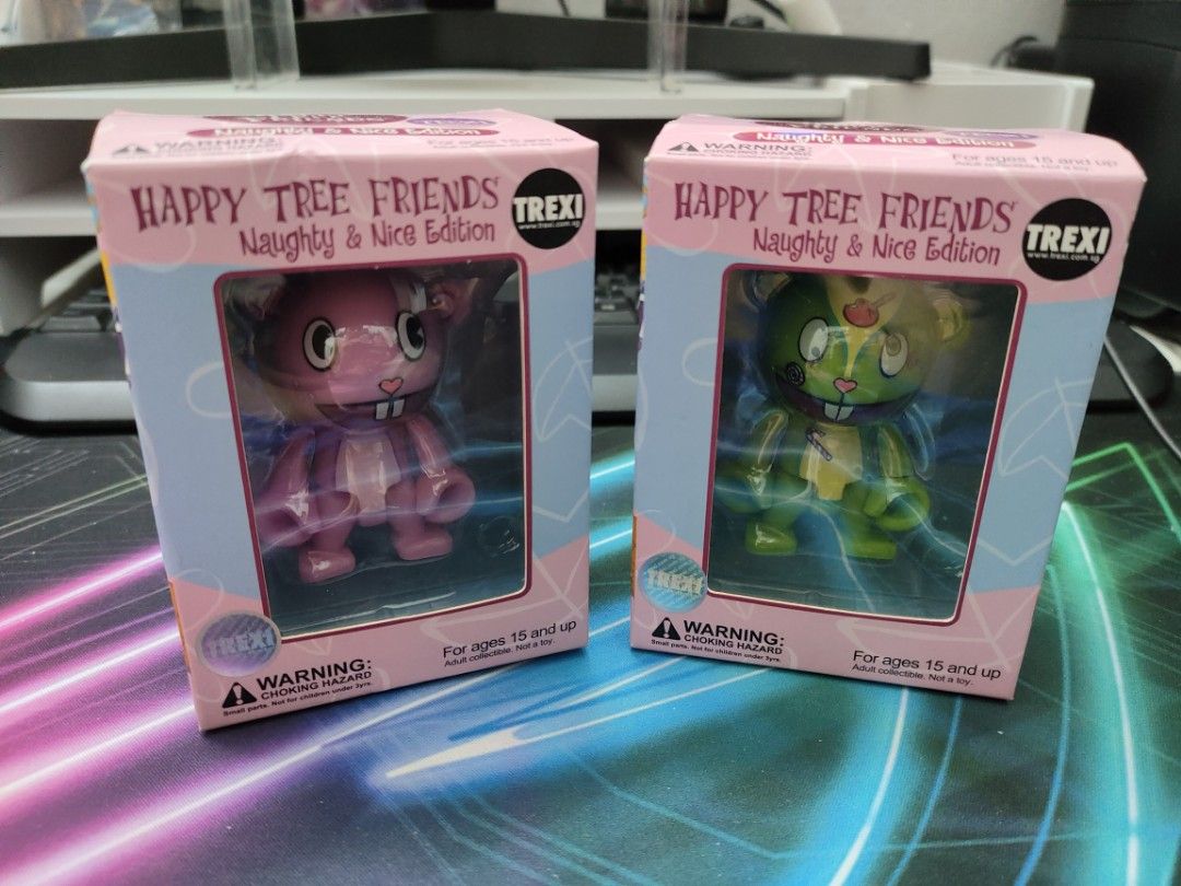 Happy Tree Friends Trexi Naughty & Nice Edition figures, Hobbies & Toys ...