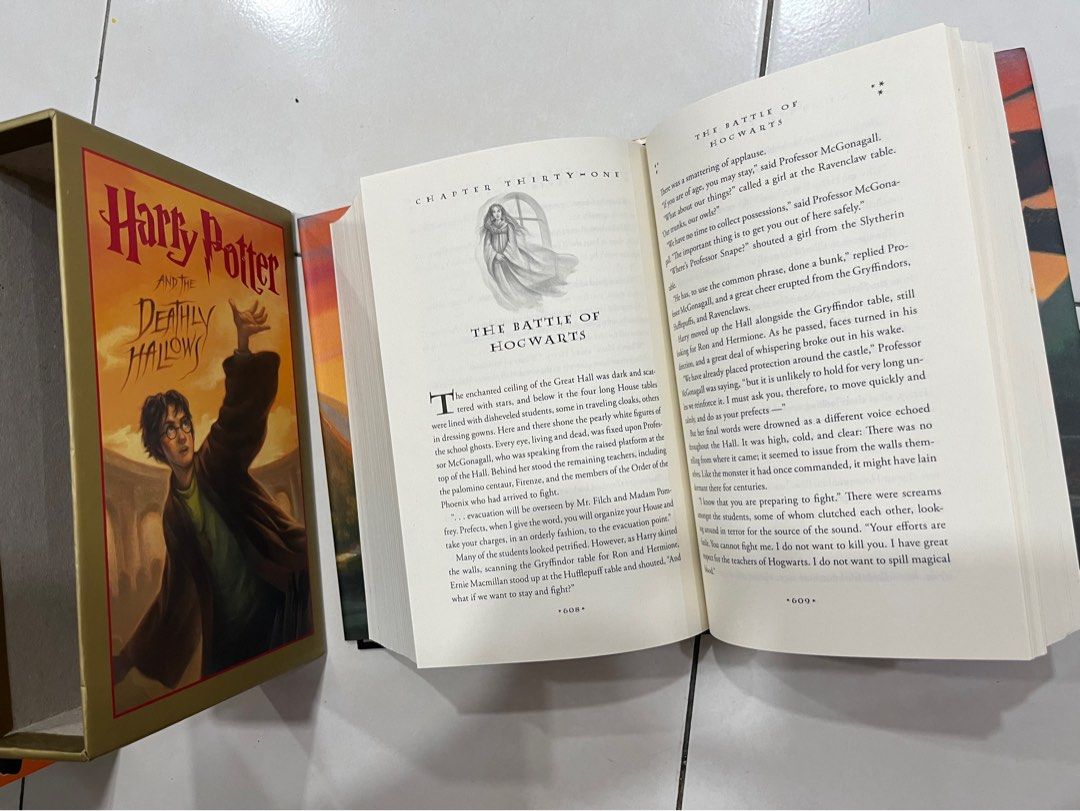 Harry Potter full series Bloomsbury Scholastic, Hobbies & Toys, Books ... Harry Potter full series Bloomsbury Scholastic, Hobbies & Toys, Books ...